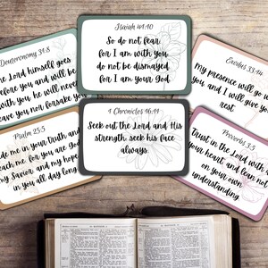40 NIV Scripture Cards for Memorization (printable PDF) - Etsy