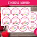 Rainbow POP IT VALENTINE Tags, Pop It Tags, Pop It Valentine's Day ...
