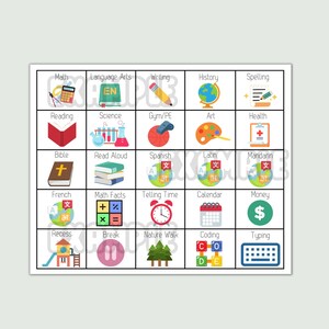 PRINTABLE HOMESCHOOL Schedule,daily Homeschool Schedule, Homeschool ...