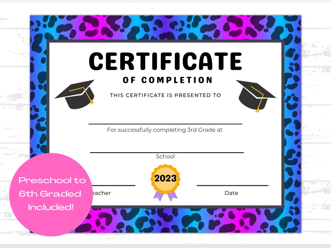 PRINTABLE GRADUATION DIPLOMA, Graduation Diploma, Instant Download ...