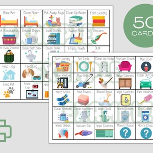 PRINTABLE ALLOWANCE TRACKER, Earn Extra Money Chart, Kid's Chore Chart ...