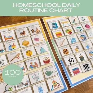 PRINTABLE HOMESCHOOL Schedule,daily Homeschool Schedule, Homeschool ...