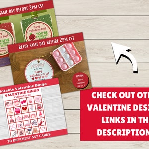 GUESS HOW MANY Kisses Game, Valentine's Day Printable Game, Valentine ...