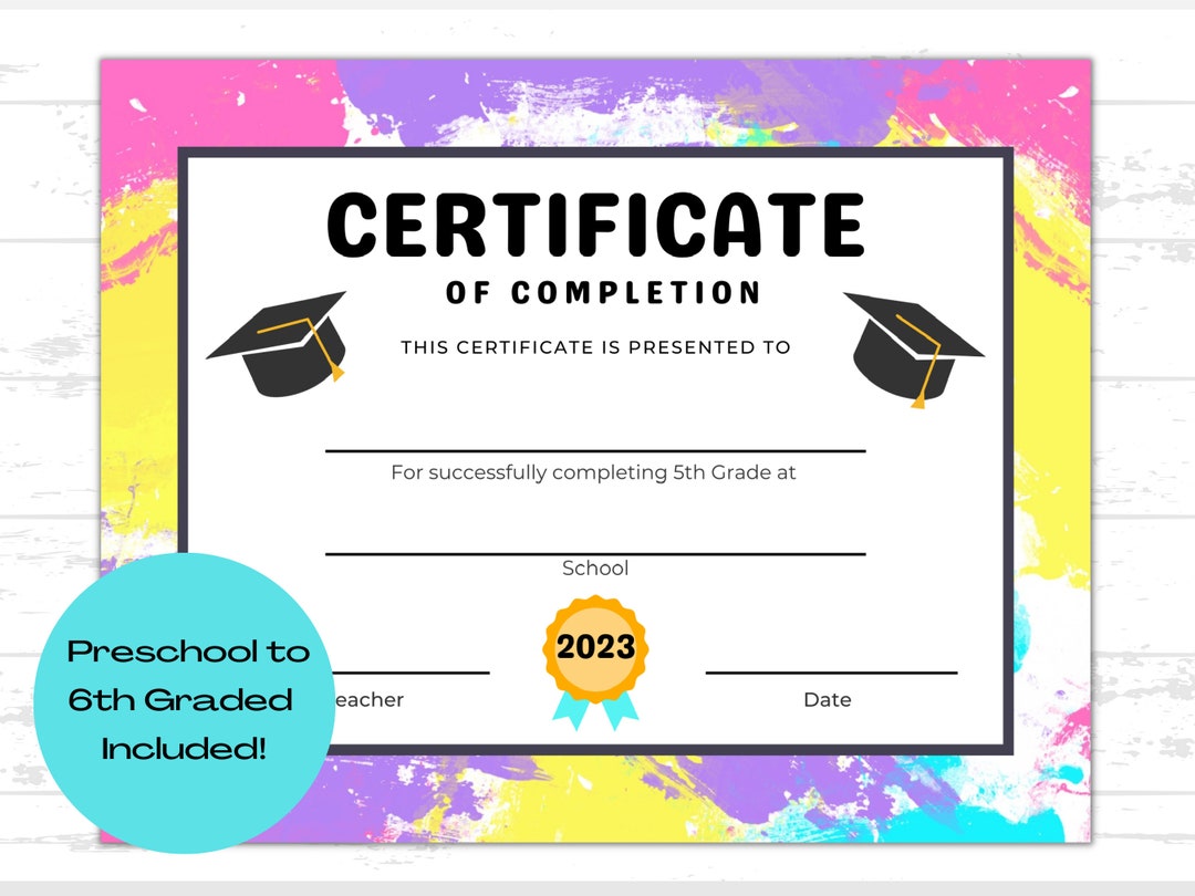 PRINTABLE GRADUATION DIPLOMA, Graduation Diploma, Instant Download ...