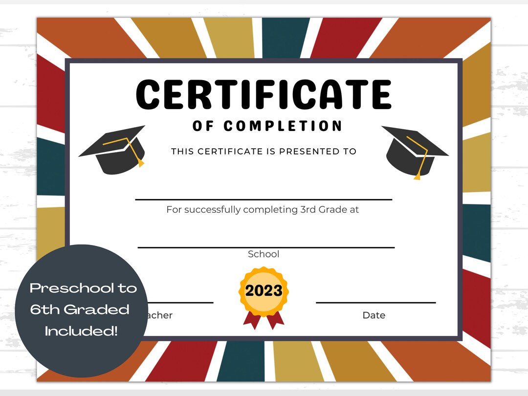 PRINTABLE GRADUATION DIPLOMA, Graduation Diploma, Instant Download ...