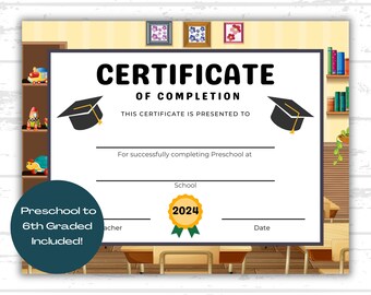 PRINTABLE GRADUATION DIPLOMA, Graduation Diploma, Instant Download ...