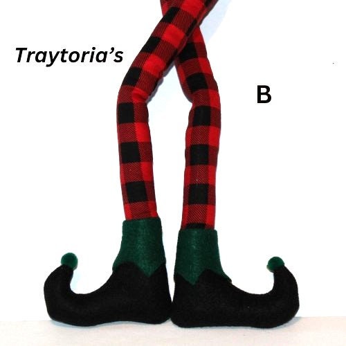 Elf Legs, Wired Elf Legs, Holiday Elf Decorations, Pose-able Elf Legs ... Elf Legs, Wired Elf Legs, Holiday Elf Decorations, Pose-able Elf Legs ...