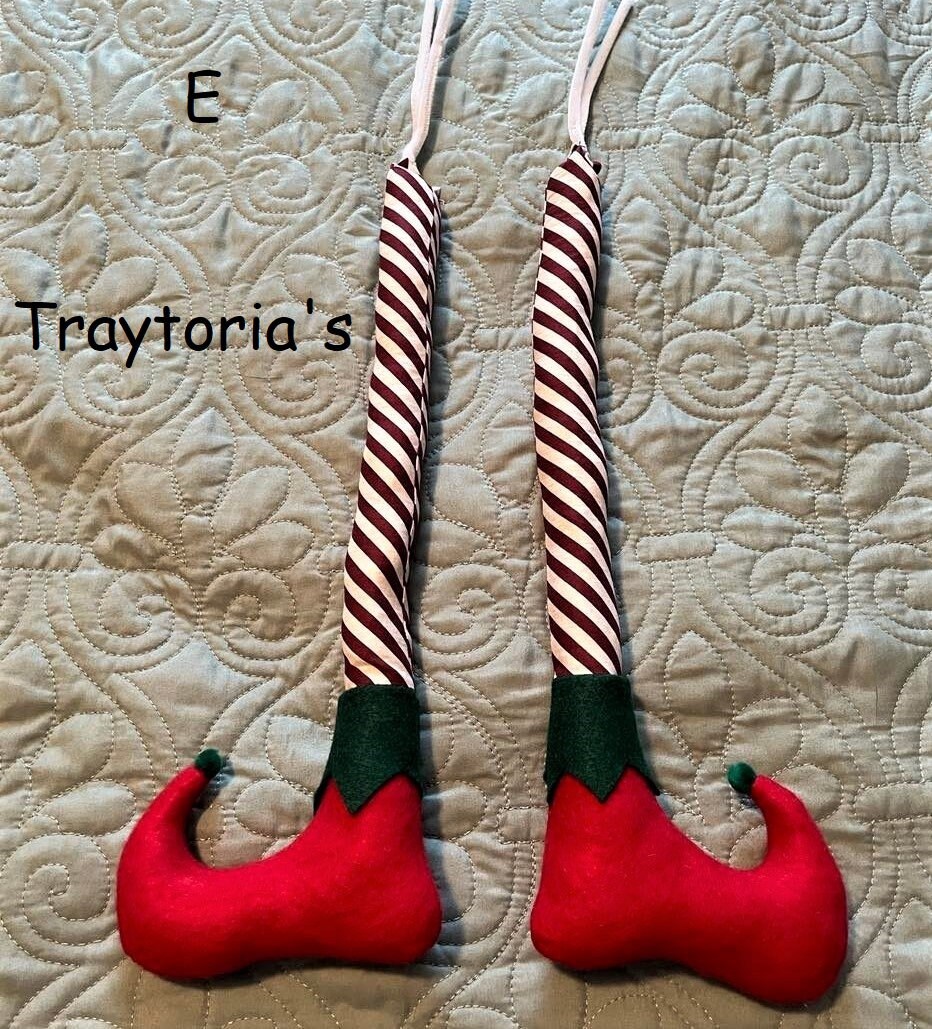 Elf Legs, Wired Elf Legs, Holiday Elf Decorations, Pose-able Elf Legs ... Elf Legs, Wired Elf Legs, Holiday Elf Decorations, Pose-able Elf Legs ...