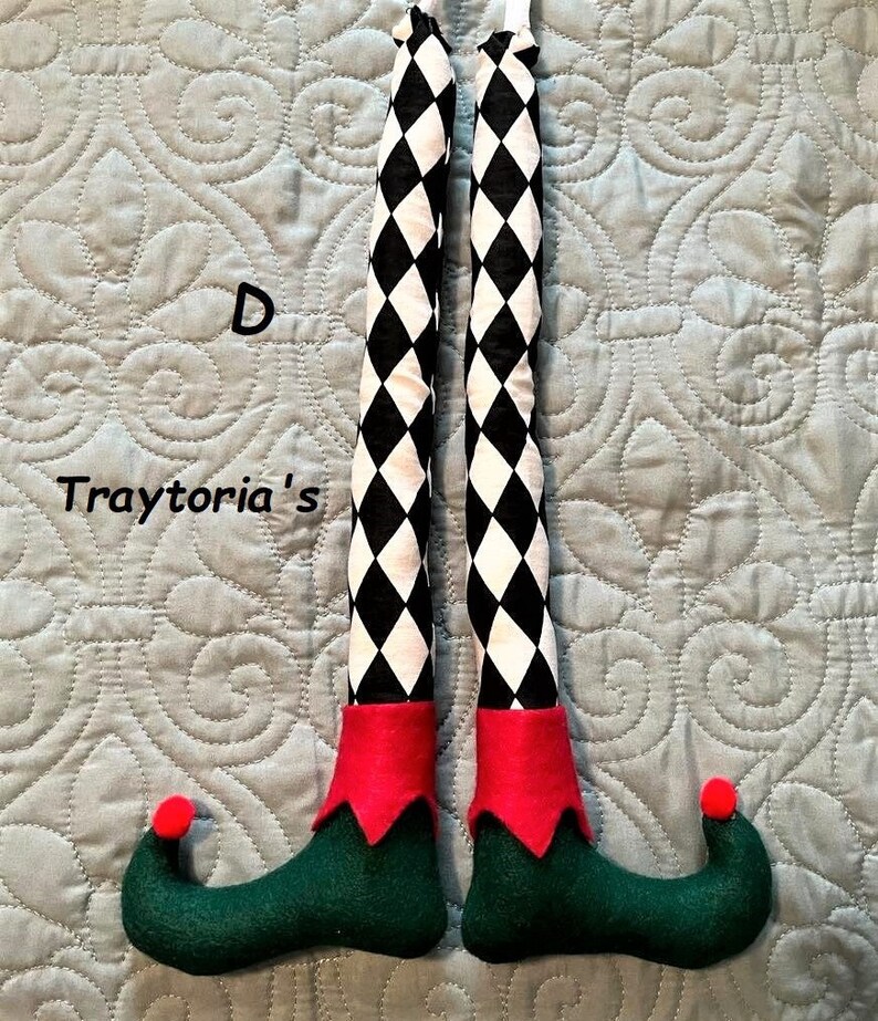 Elf Legs, Wired Elf Legs, Holiday Elf Decorations, Pose-able Elf Legs ... Elf Legs, Wired Elf Legs, Holiday Elf Decorations, Pose-able Elf Legs ...