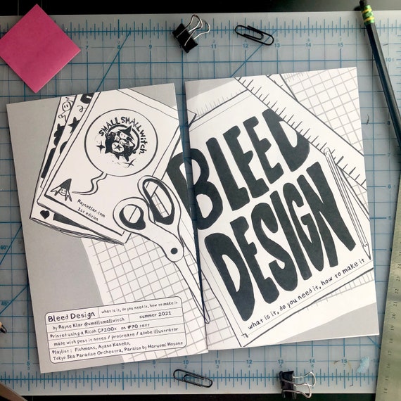 Bleed Design | Etsy