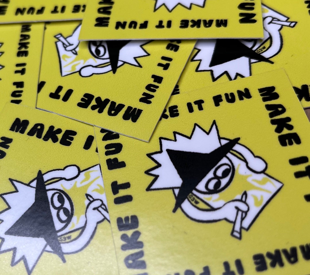 Make It Fun - Sticker - Etsy
