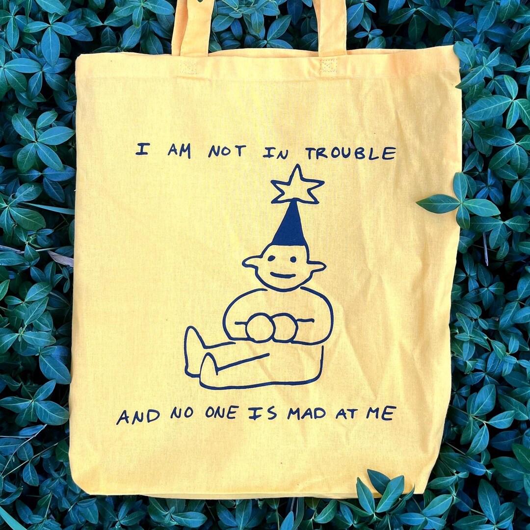I Am Not in Trouble - Tote Bag - Etsy
