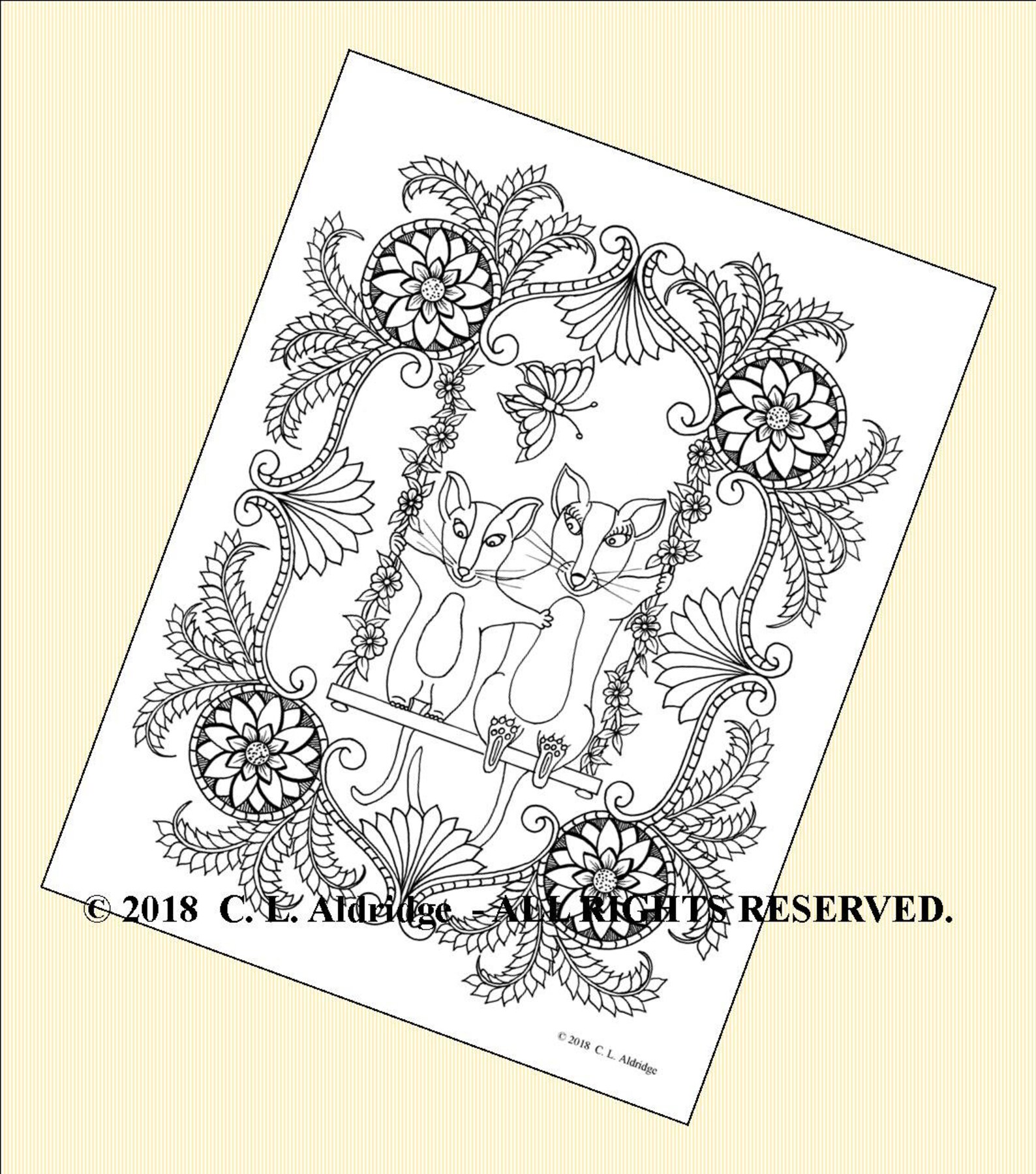 Set of Six (6) - the Small Kindnesses Series - Flowers, Mouse, Mice ...