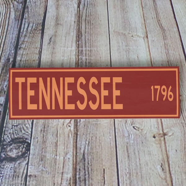 Tennessee Wood Sign - Etsy