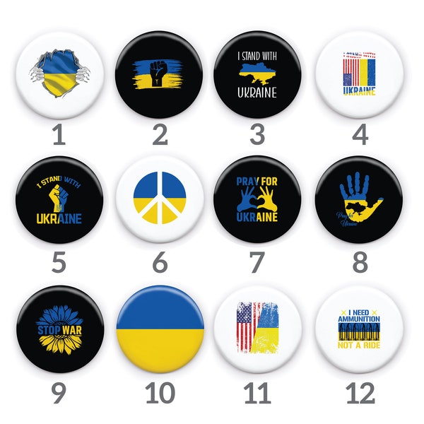 I Stand With Ukraine Pin - Etsy