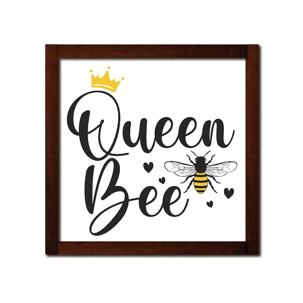 Queen Bee Sign - Etsy