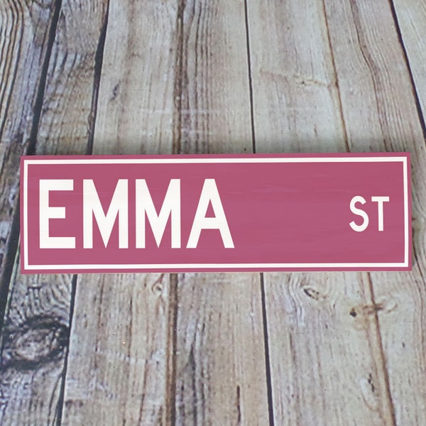 Baby Name Street Sign - Etsy