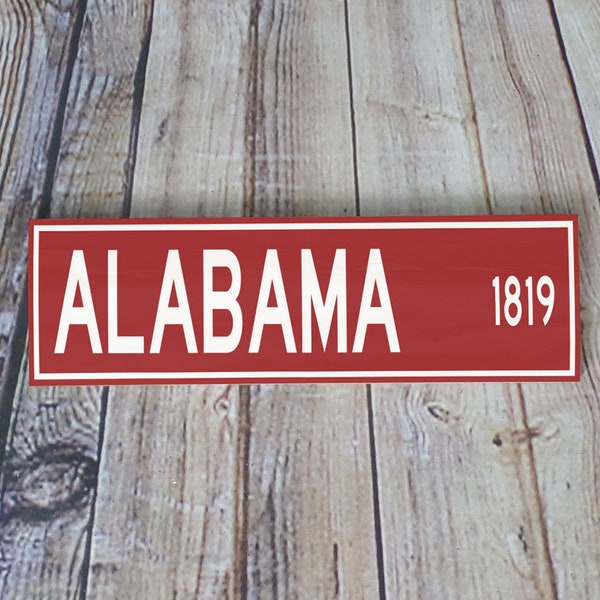 Alabama Wood Sign - Etsy