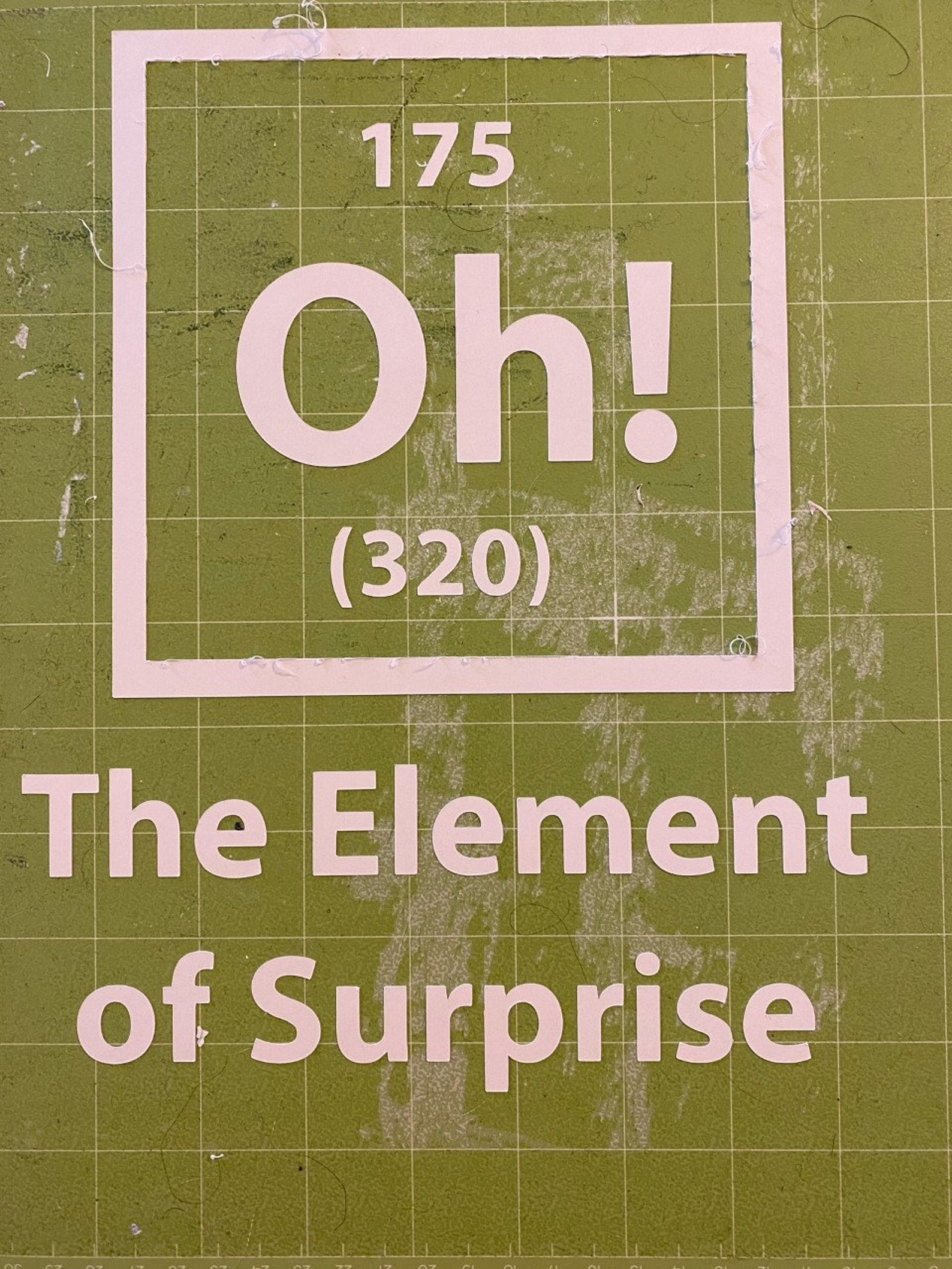 Oh! the Element of Surprise Digital Download SVG - Etsy