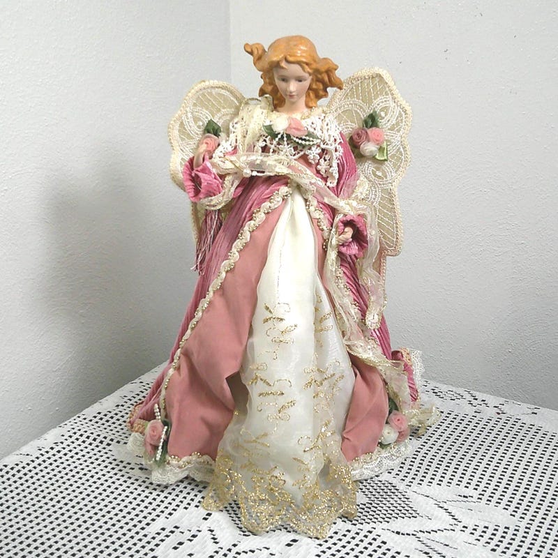 Victorian Christmas Tree Toppers - Etsy
