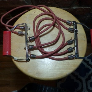 Vintage Saf-tee Handle Spring Chest Exerciser Gym Equipment Spring ...