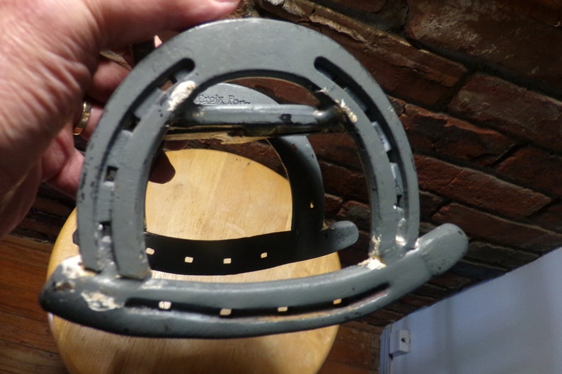 Vintage Handcrafted Horseshoe and Wood Mini Rocking Chair - Etsy