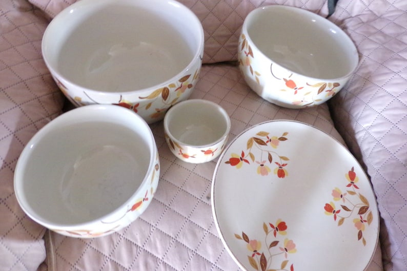Vintage Hall's Superior Quality Autumn Leaf Dinnerware - Etsy