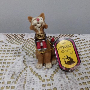 Rick Rowley Rare Cat Figure the Lost Woodsman, Lost Woodsman Cat ...