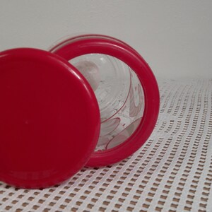 Vintage Greenbrier International Glass Christmas Jar With Lid, Candy ...