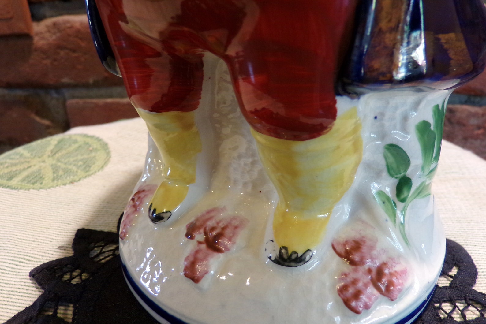 Antique Toby Pitcher, 1850’s Toby, Rare Toby Jug, Toby Timekeeper Jug ...