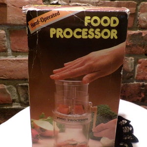Vintage Hand Crank Food Processor, Vintage Food Processor, Plastic Hand ...
