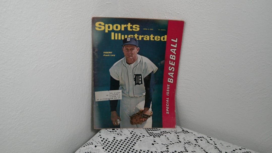 Vintage Sports Illustrated Frank Lary April 9 1962 Detroit Tigers, 1960 ...