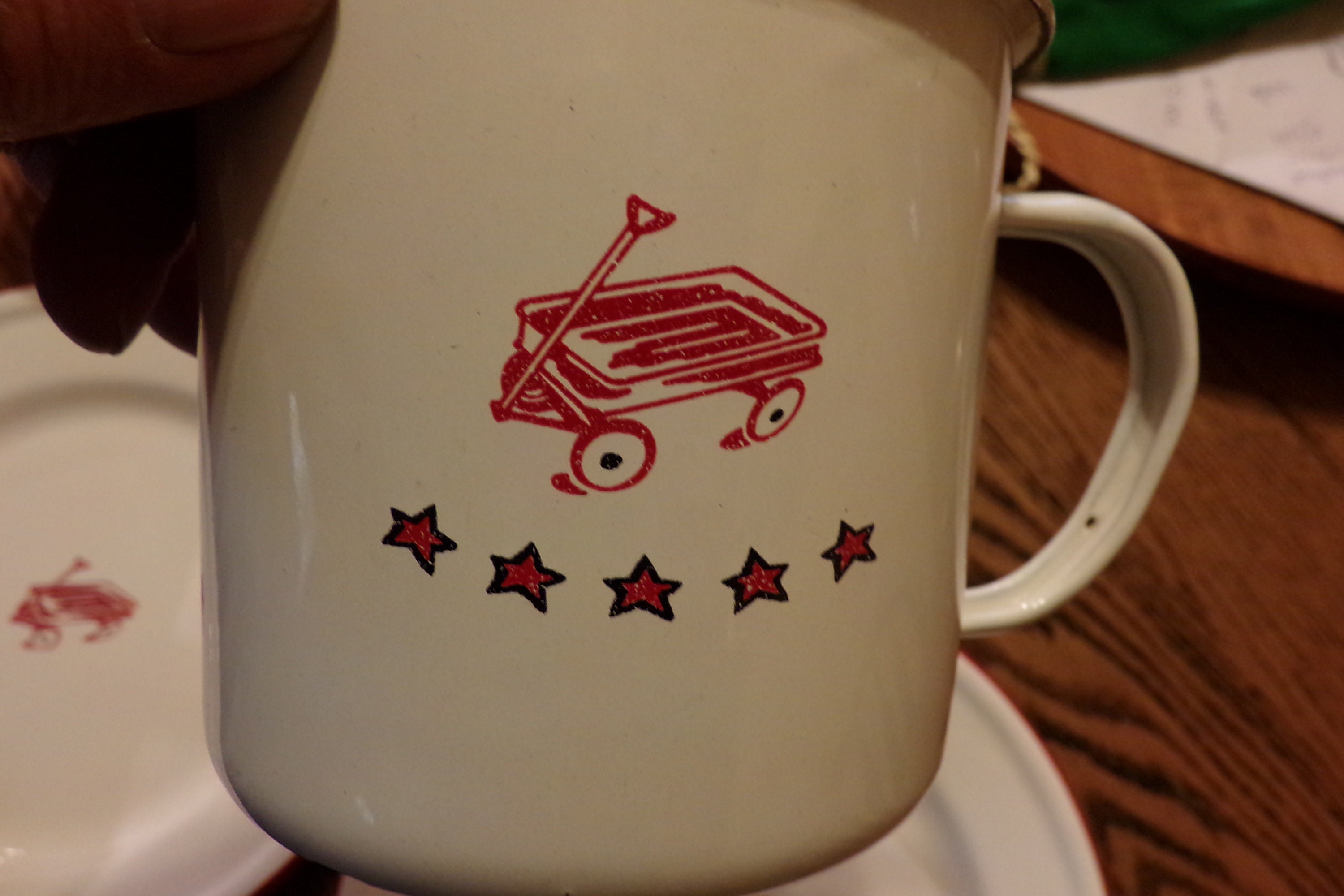 Vintage Taipro Enamelware Plates and Cups Taipro Enamelware - Etsy