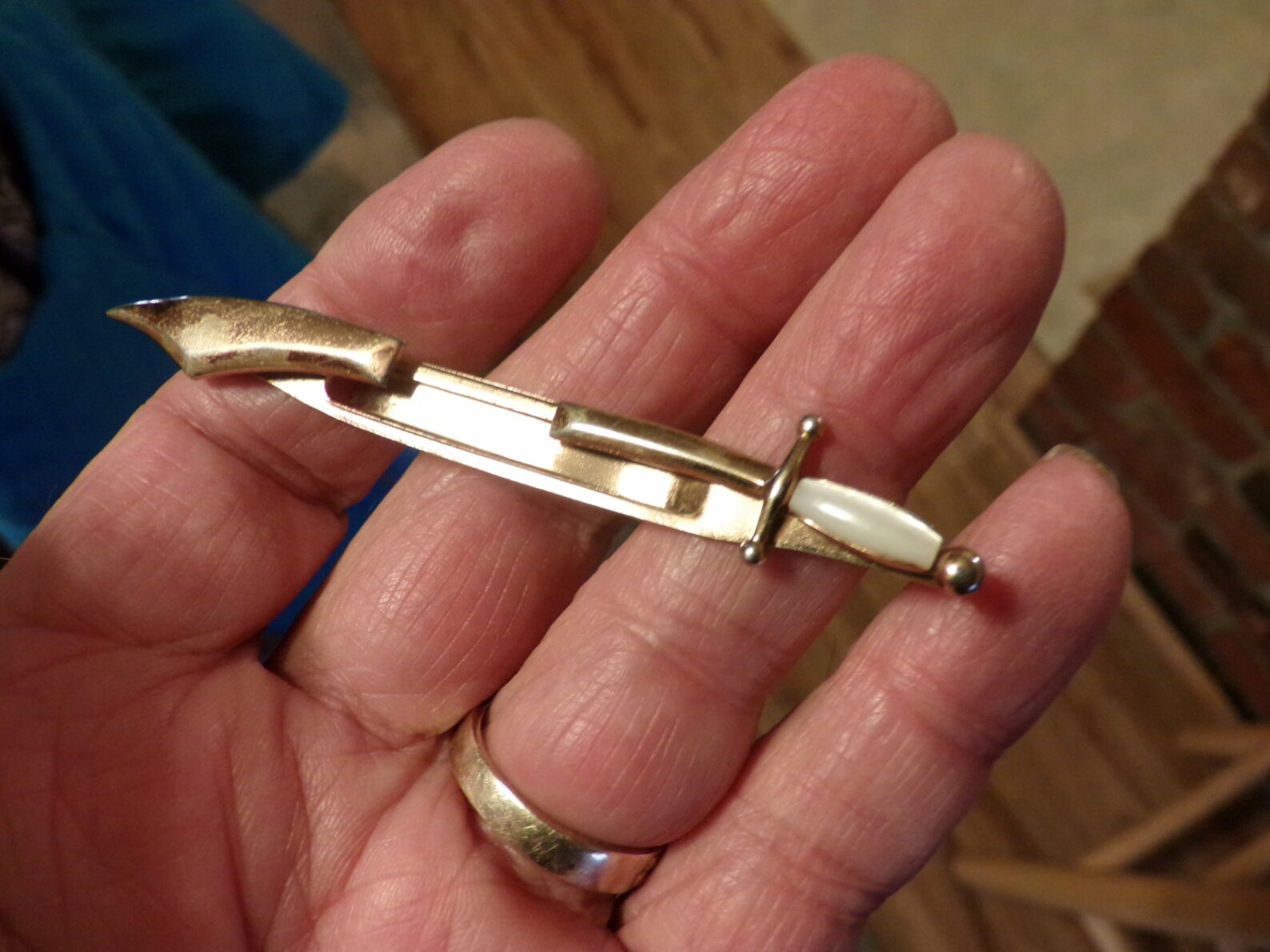 Vintage Mid Century Swank Tie Clasp Sword Gold-tone Swank Tie - Etsy