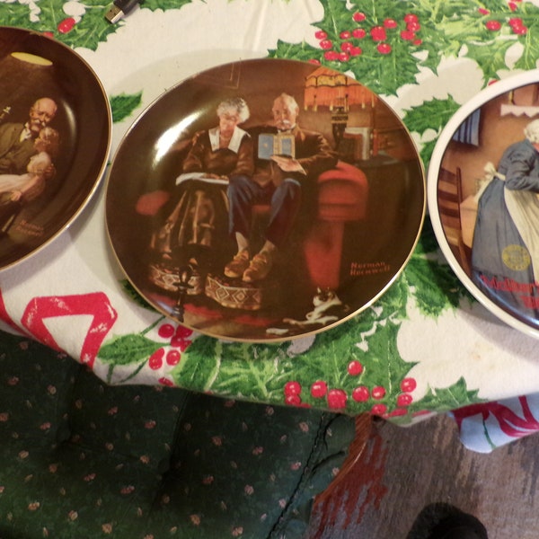 Norman Rockwell Plates - Etsy
