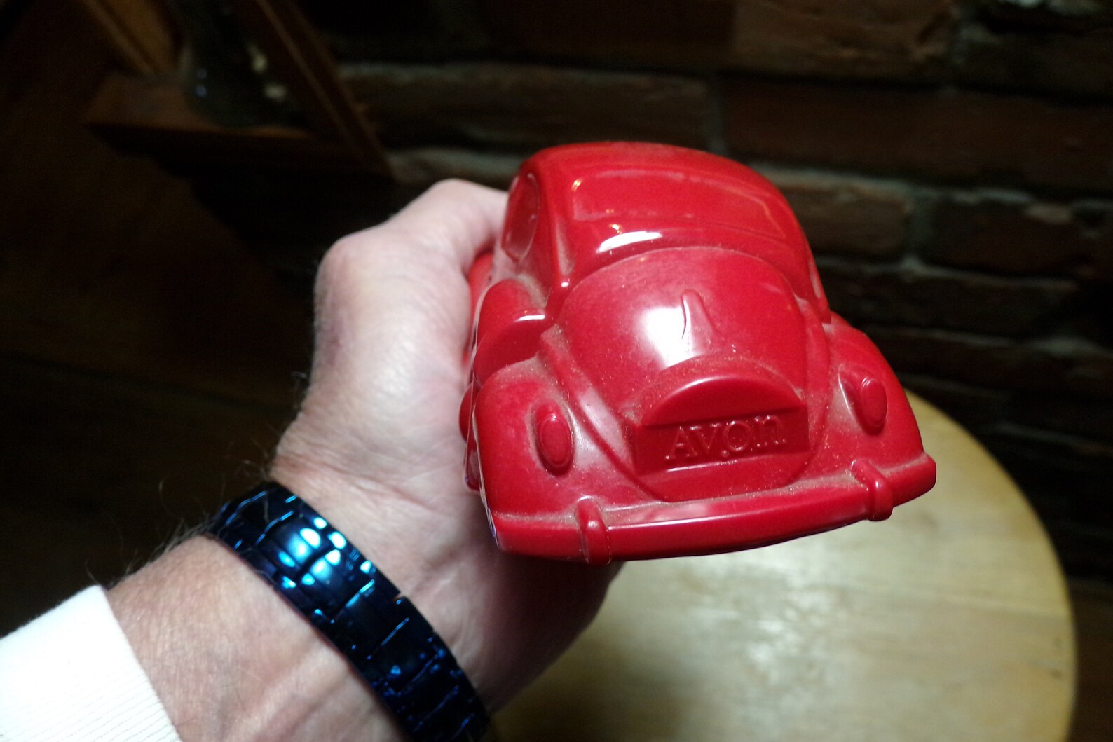 Vintage Avon Volkswagen Beetle Red Bottle Wild Country After | Etsy