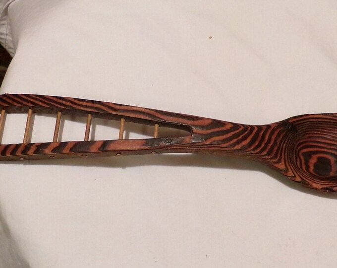 Wooden Ladder Bean Spoon, French Wood Bean Spoon, Whimsical Kitchen ...