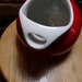 1940's Hall Ball Red Pitcher, Red Ball Pitcher Jug W/white Handle ...