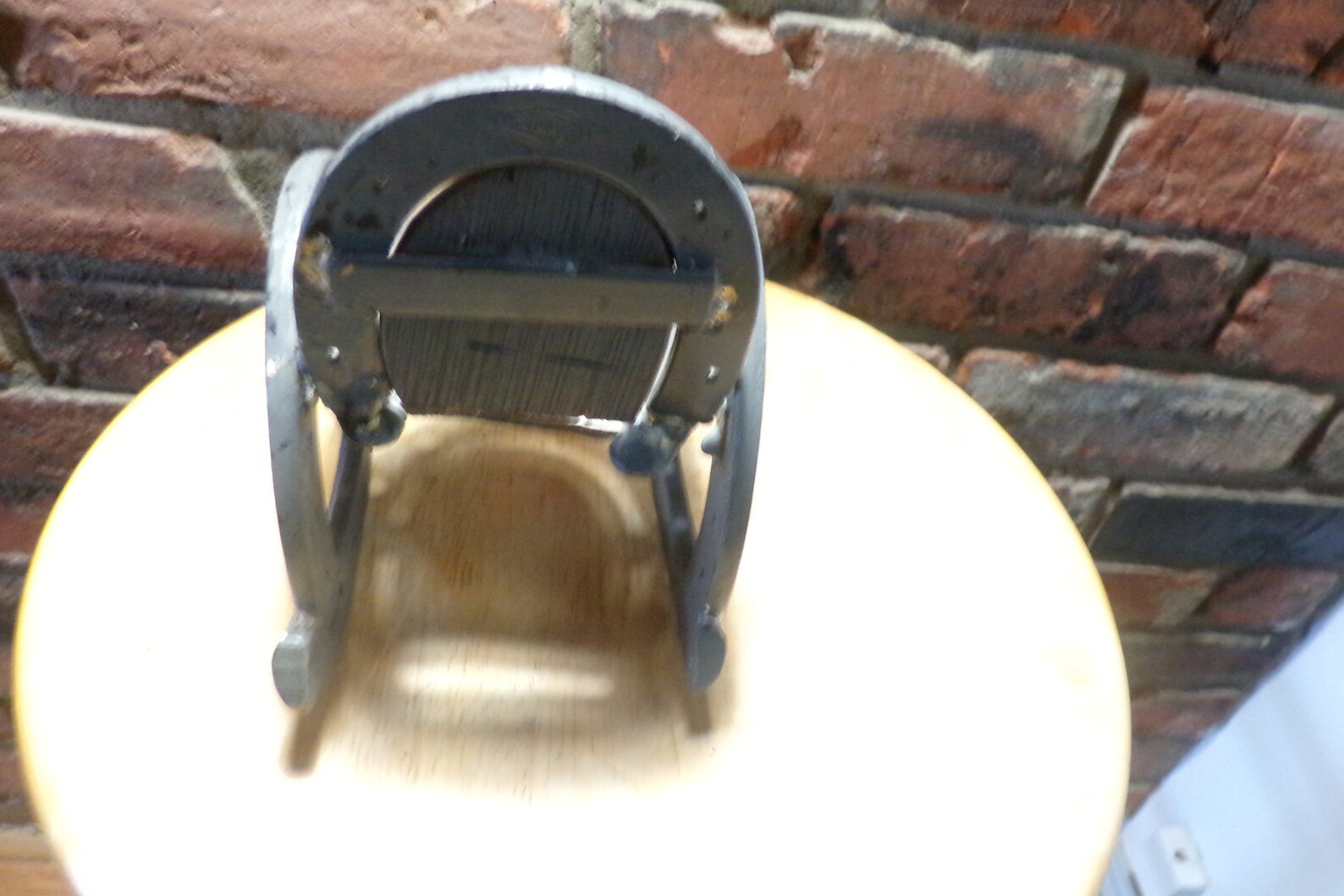 Vintage Handcrafted Horseshoe and Wood Mini Rocking Chair - Etsy