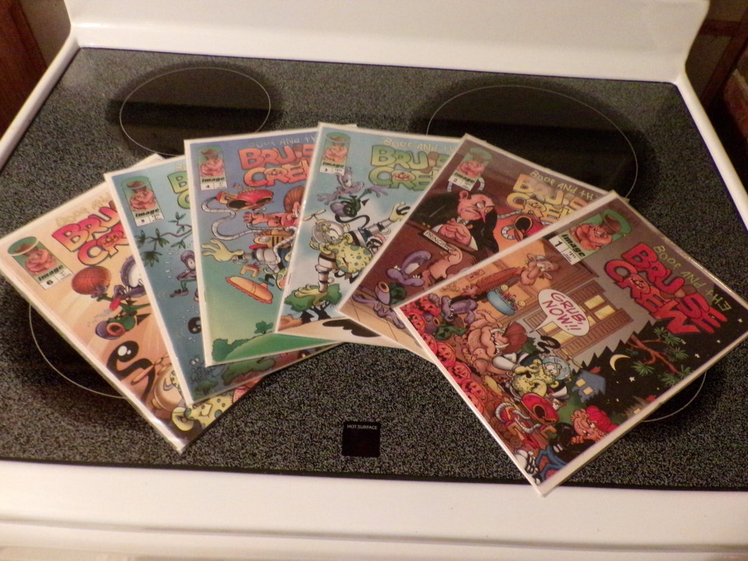 Vintage 1990's Boof and the Bruise Crew Comic Books, Near Mint Boof and ...