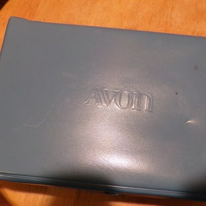 Vintage Avon Sales Sample Case With 5 Sample Bottles, 1970s Avon ...
