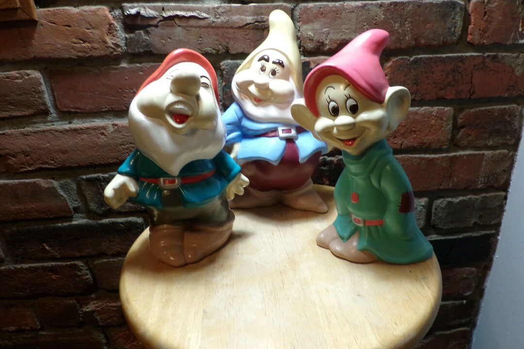 Vintage 1940's Ceramic Walt Disney Productions Dwarf, Rare Disney ...