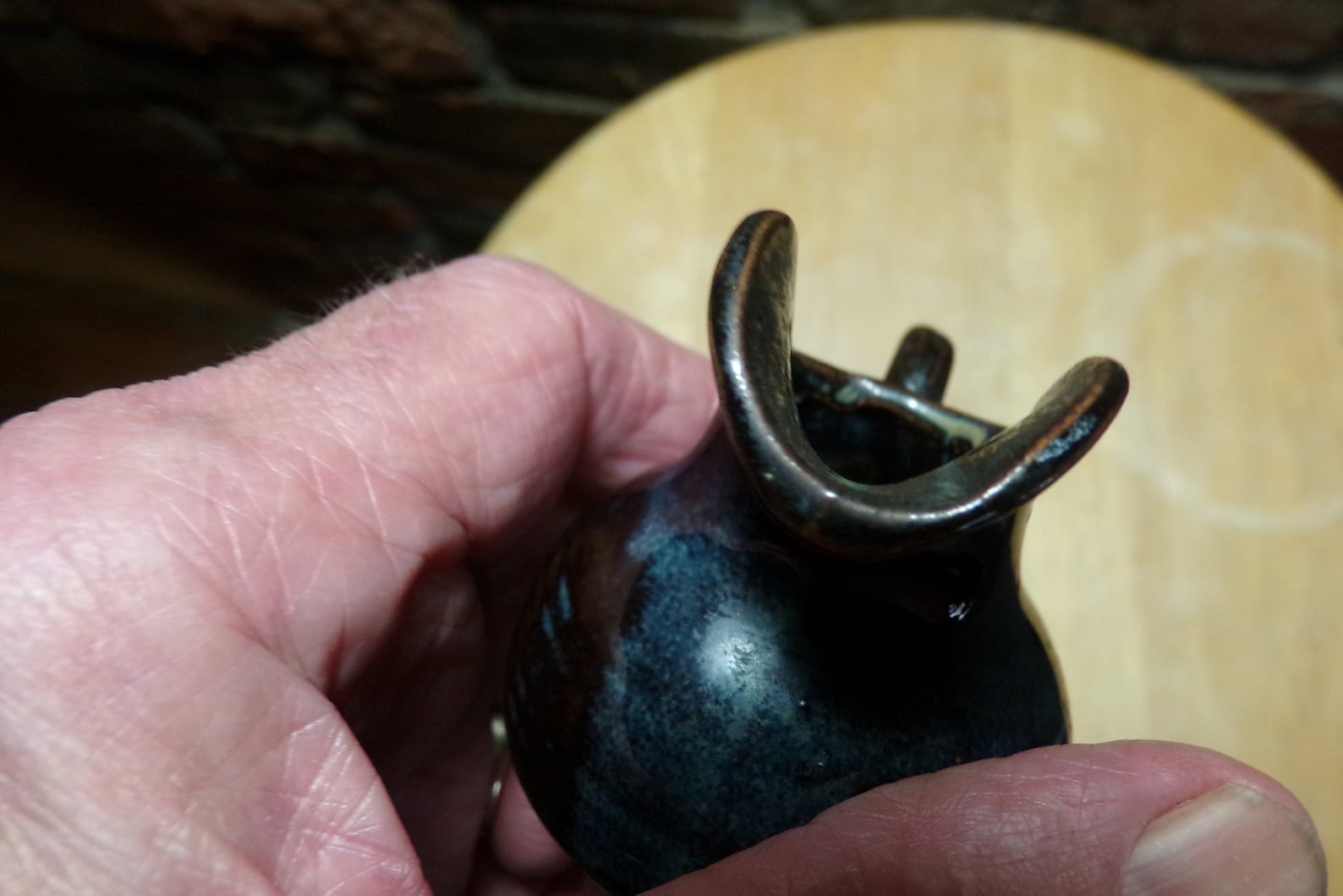 Vintage Small Pottery Pitcher Miniature Pottery Pitcher | Etsy