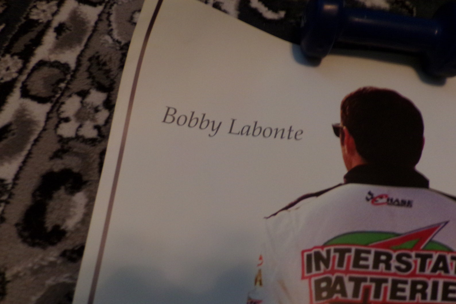 Vintage Bobby Labonte Nascar Poster, 1999 Bobby Labonte 23 by 36 Inch ...