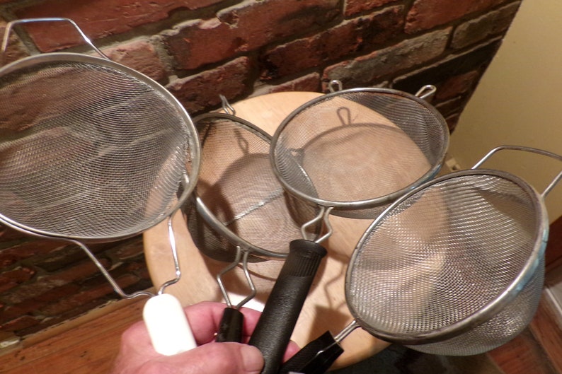 Metal Mesh Strainer Vintage Ekco Handled Strainer Vintage - Etsy