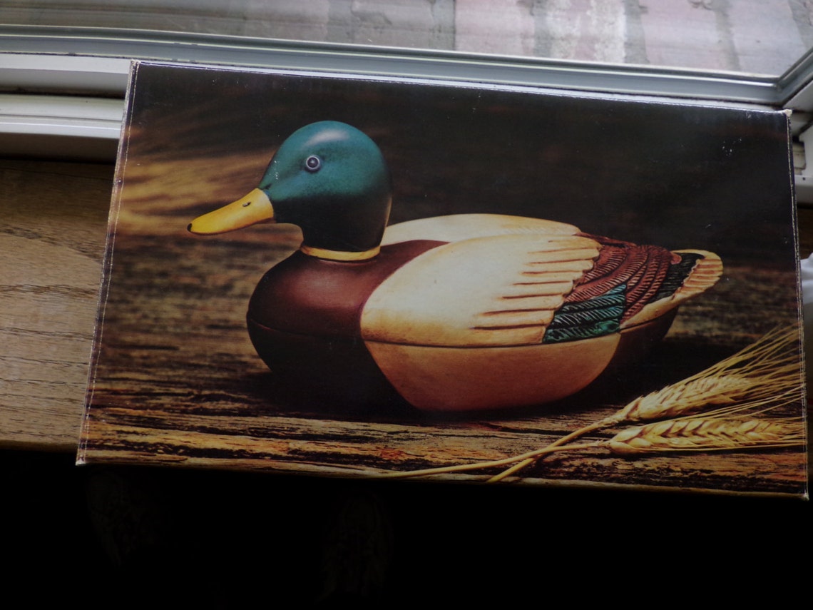 Duck Container Vintage Duck Container Duck Décor Avon Duck - Etsy