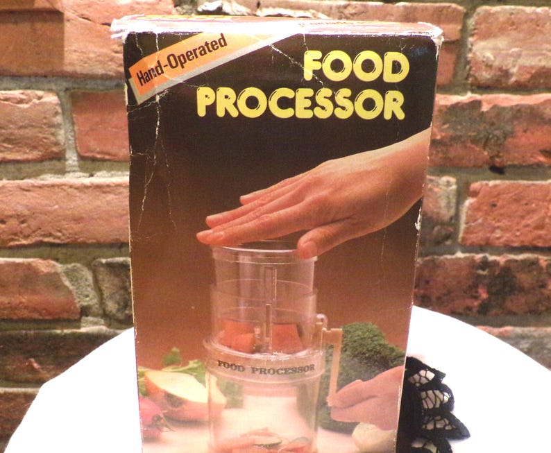 Vintage Hand Crank Food Processor, 1970s Plastic Kitchen Prop - Etsy