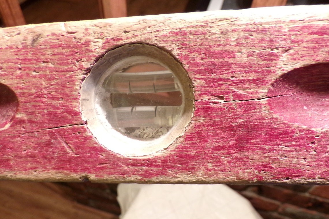 Primitive Wood Levels Antique Wood Level Craftsman Décor - Etsy