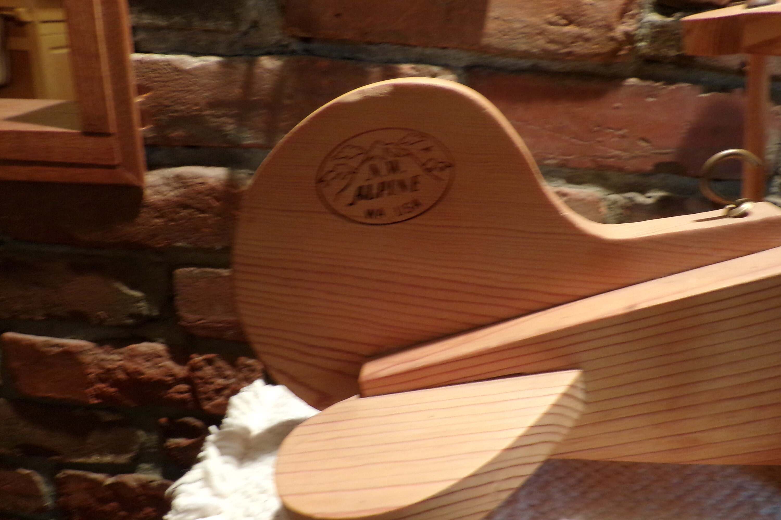 Vintage Wood Biplane, Wood Plane, Airplane Made of All Wood, Bi-wing ...