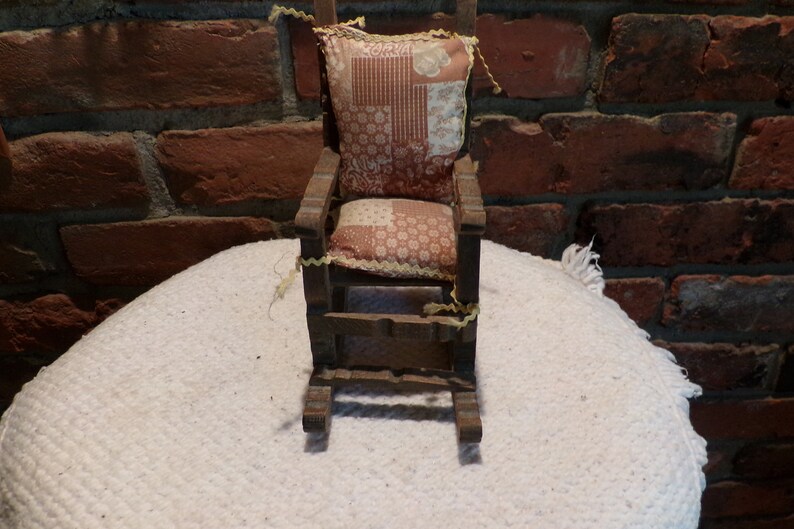 Vintage Small Rocking Chair Clothespins Rocking Chair Tramp - Etsy
